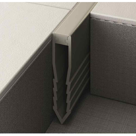 Giunto di dilatazione in PVC co-estruso lunghezza 270cm Art. 99800.270 ...