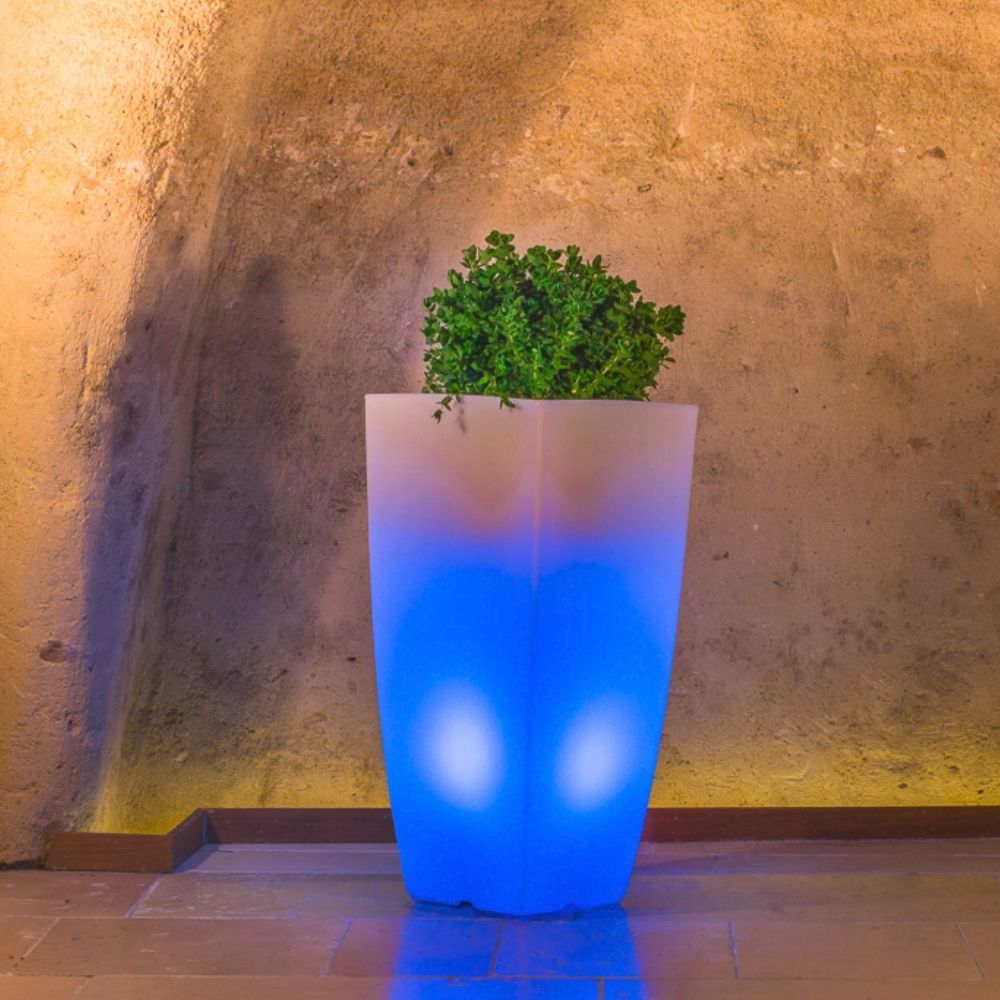 Vaso a led Stilo Square Top Bright Monacis